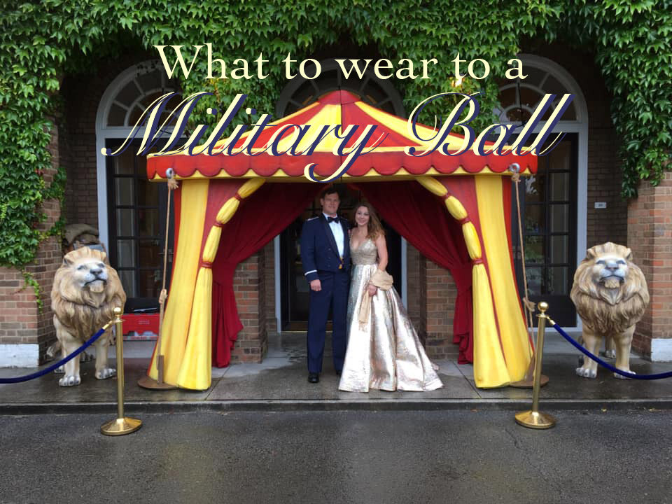 Military Moms Guide to What to Wear for a Military Ball